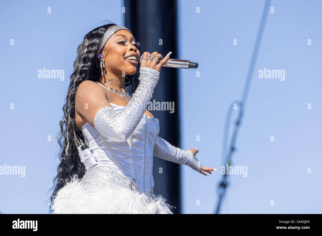 Rapper Tink (Trinity Laure'Ale Home) during the Coachella Music ...