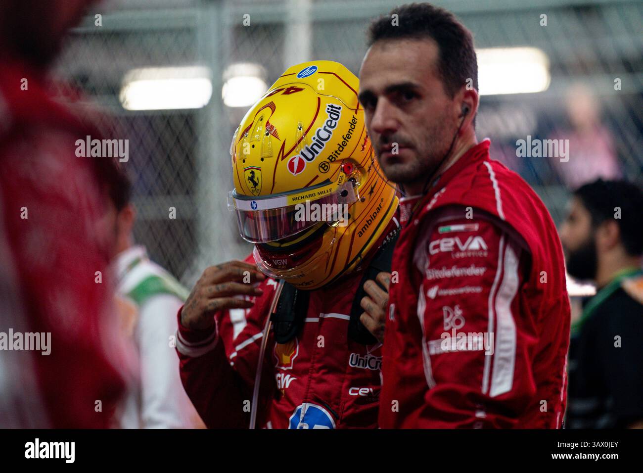 April 20, 2025, Jeddah, Saudi Arabia: British driver LEWIS HAMILTON ...