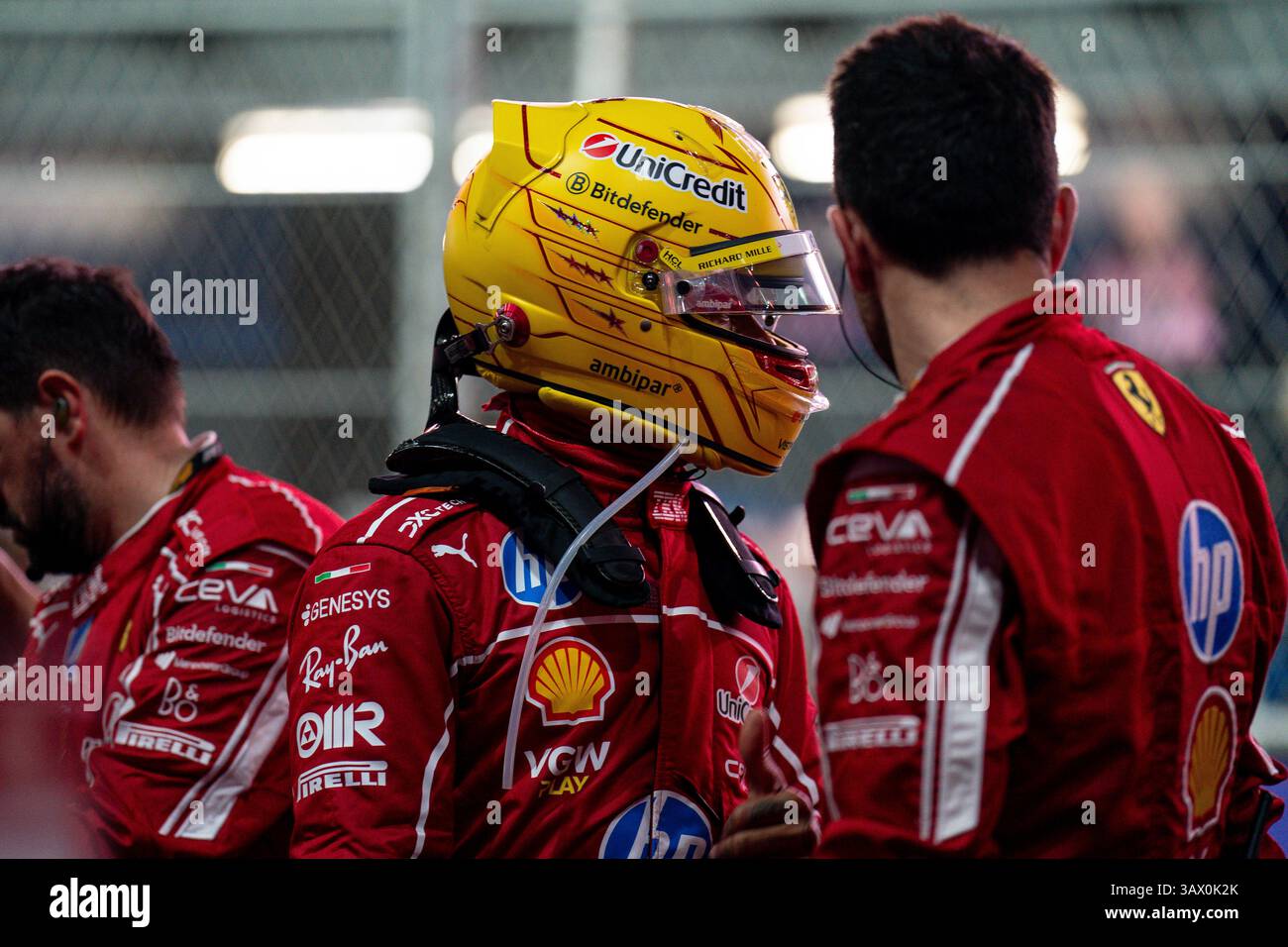 April 20, 2025, Jeddah, Saudi Arabia: British driver LEWIS HAMILTON ...