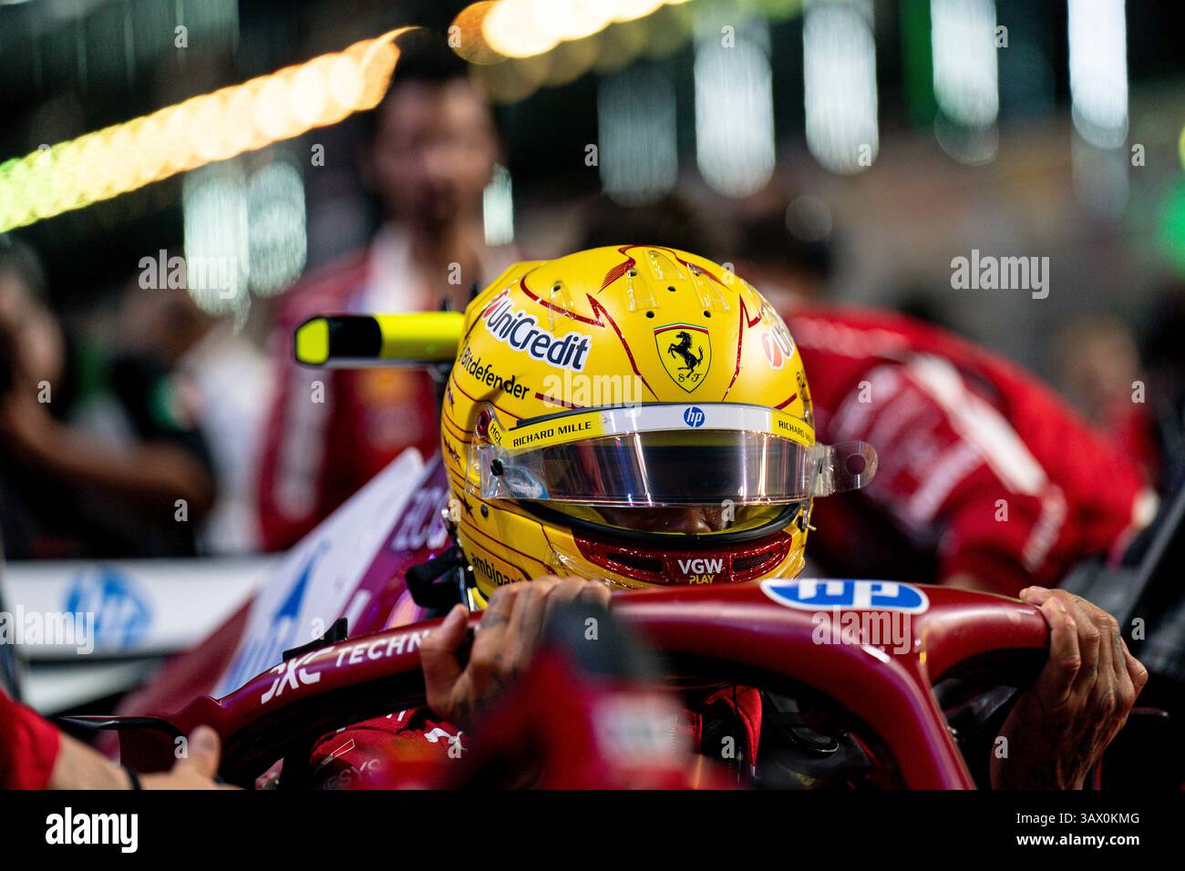April 20, 2025, Jeddah, Saudi Arabia: British driver LEWIS HAMILTON ...