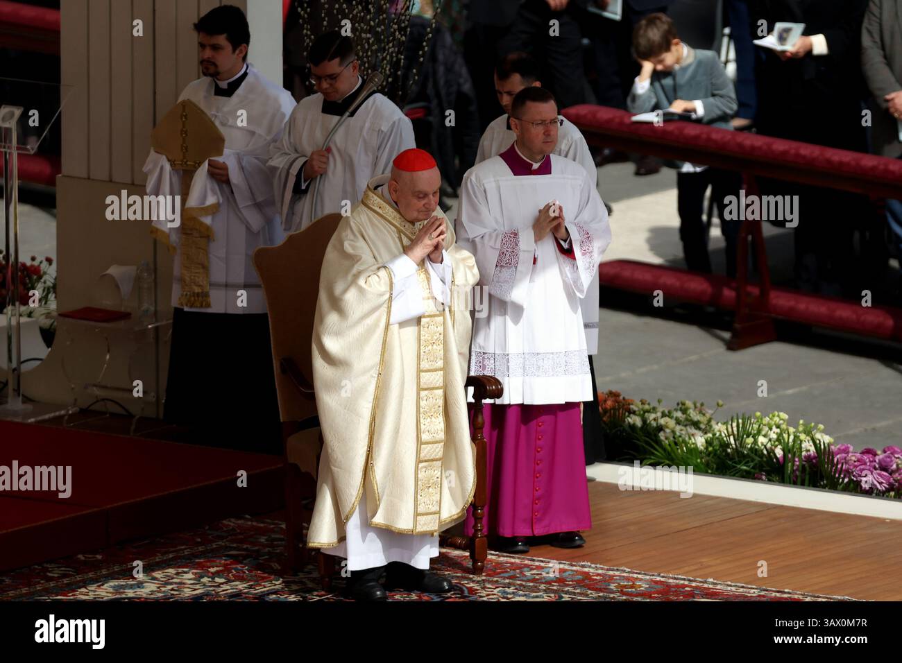 Vatican City , Italy 20.05.2025: Cardinal Angelo Comastri, Vicar ...
