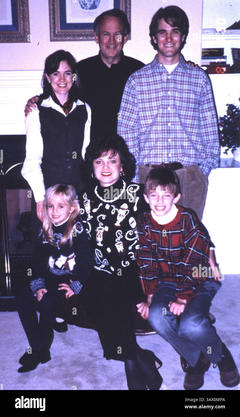 Family holiday snapshot. Charlevoix November 1995. Bottom left to right ...