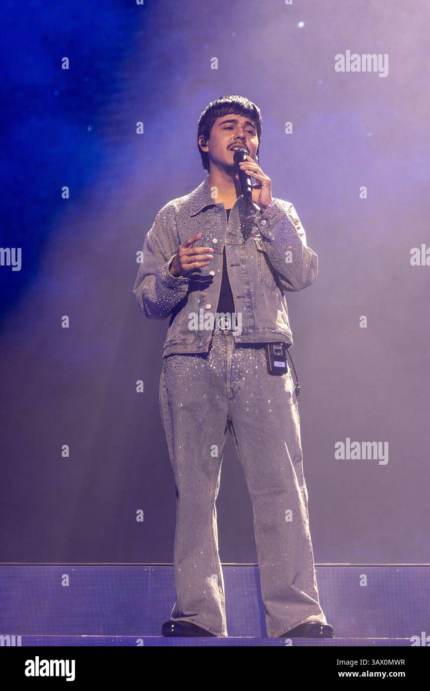 Indio, USA. 19th Apr, 2025. Ivan Cornejo during the Coachella Music ...