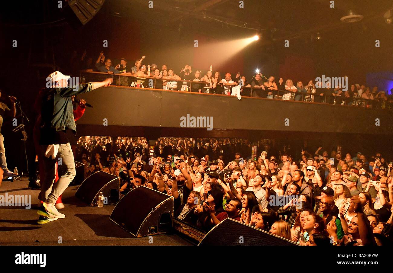 Santa Cruz, USA. 19th Apr, 2025. Colin Harper aka Collie Buddz performs ...