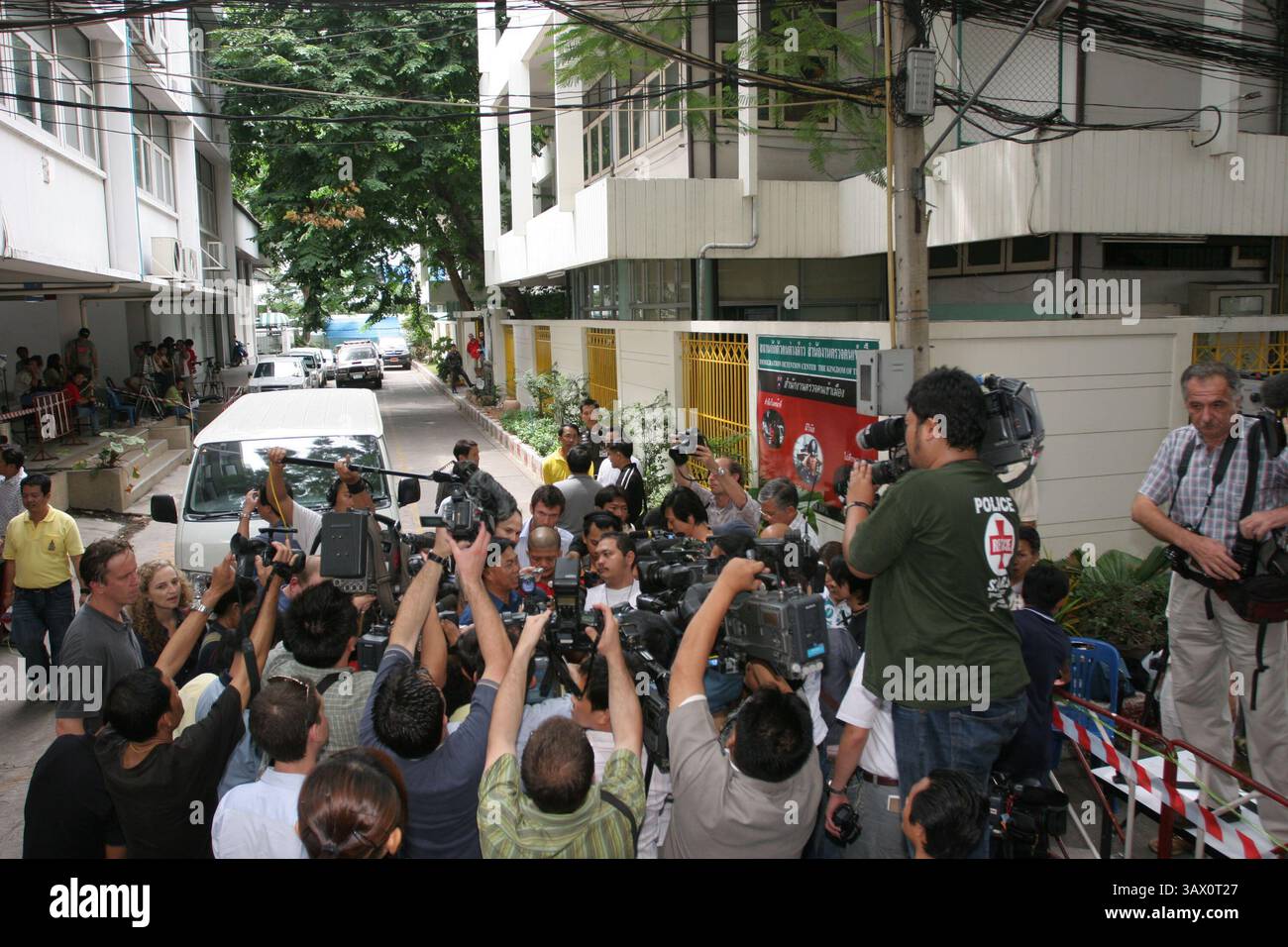 Aug 20, 2006 - Bangkok, THAILAND - JOHN MARK KARR - leaving Thailand ...
