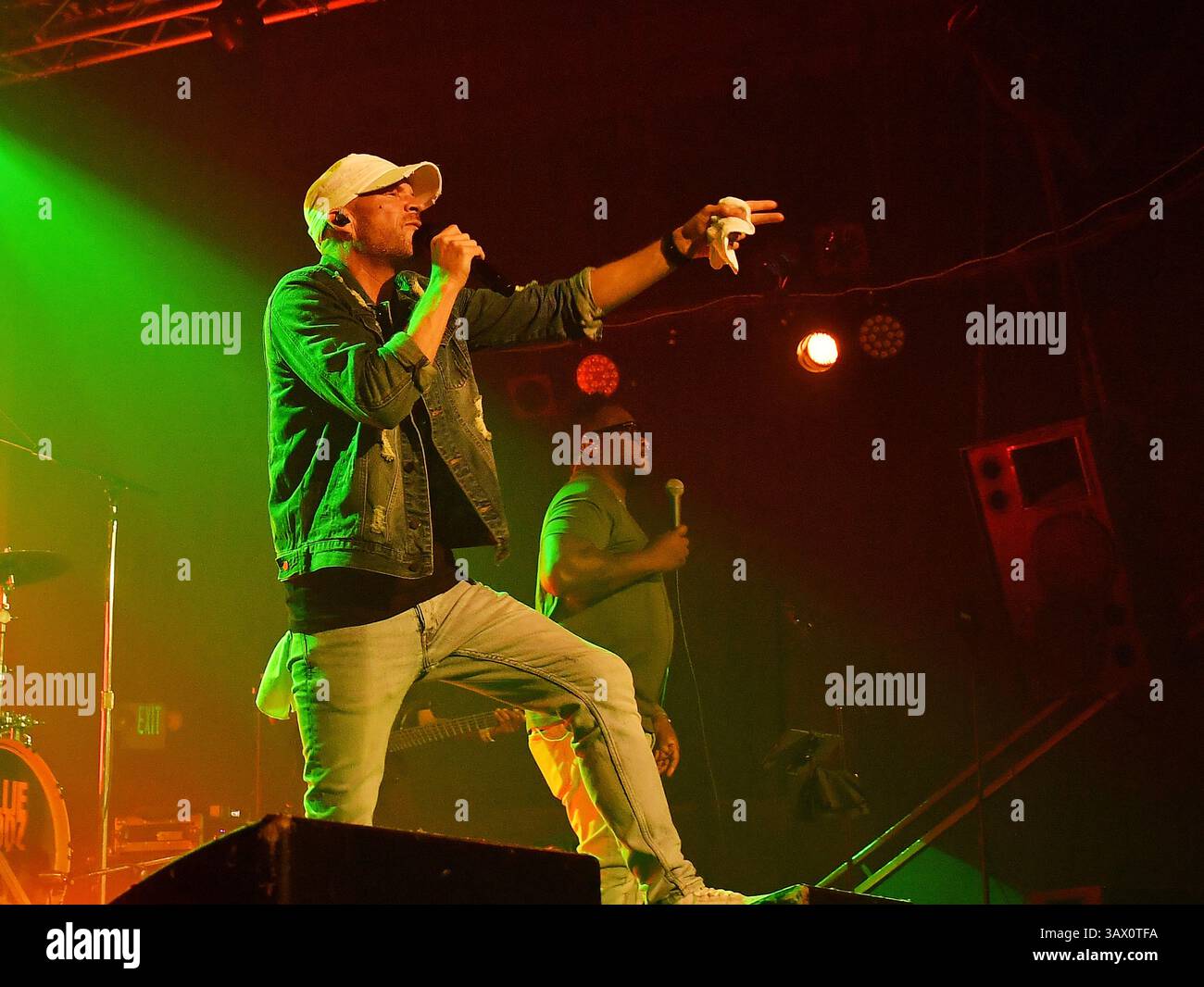 Santa Cruz, USA. 19th Apr, 2025. Colin Harper aka Collie Buddz performs ...