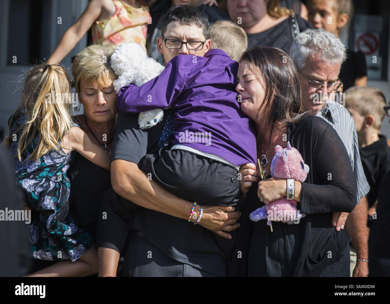 August 26, 2016 - Watkins, Minnesota, U.S. - Alayna Ertl's parents ...