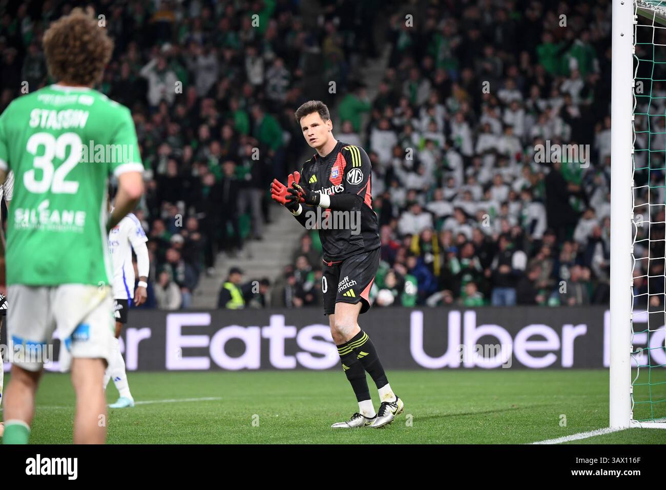 40 Remy DESCAMPS (ol) during the Ligue 1 MCDonald's match between Saint ...