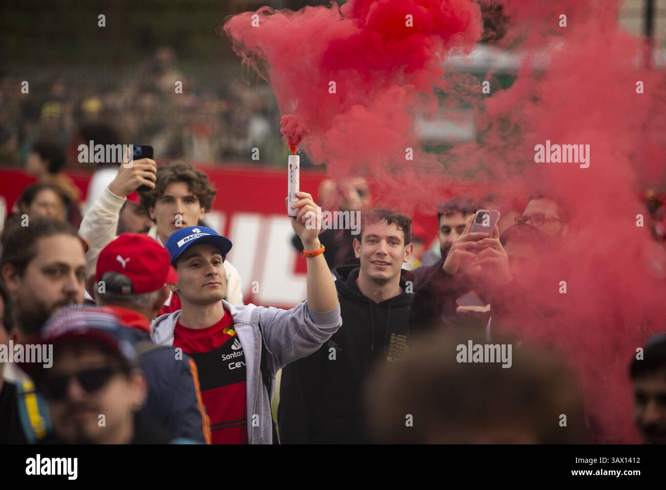 Imola, public, foulle, crowd, fans, ambiance during the 6 Hours of ...