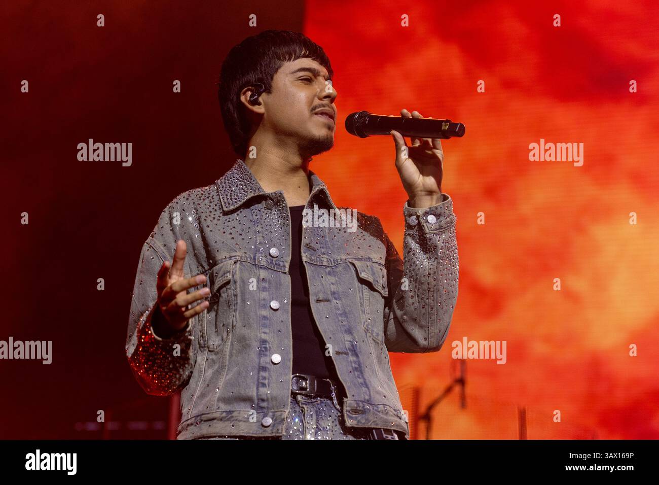 Indio, USA. 19th Apr, 2025. Ivan Cornejo during the Coachella Music ...