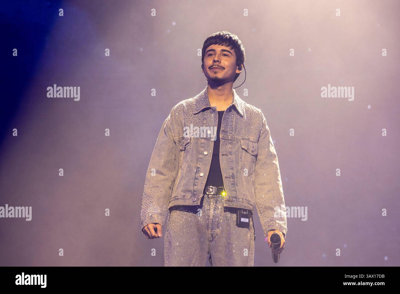 Indio, USA. 19th Apr, 2025. Ivan Cornejo during the Coachella Music ...