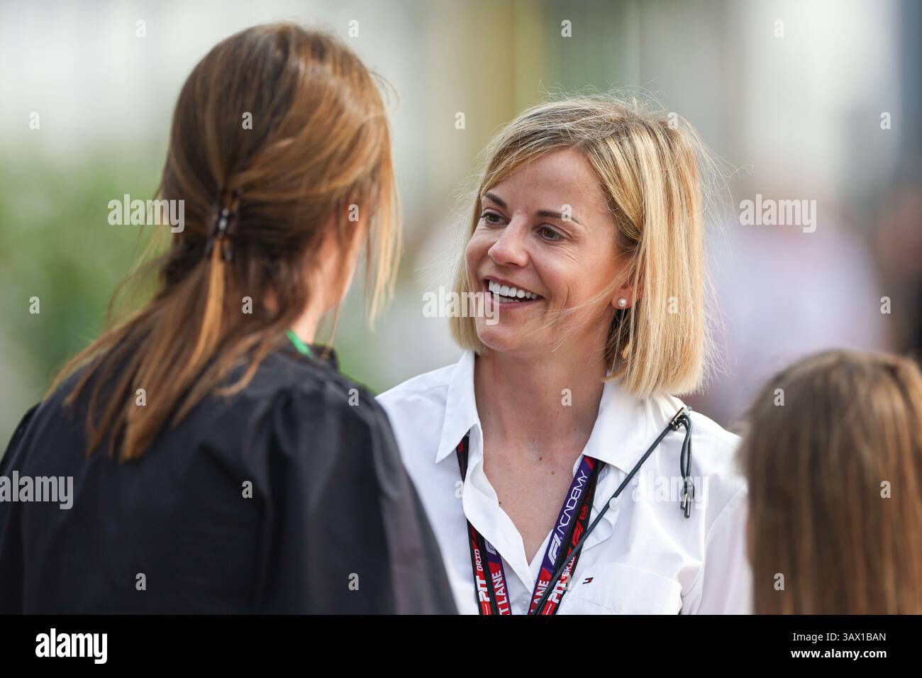JEDDAH, SAUDI ARABIA - APRIL 20: Susie Wolff of the F1 Academy and wife ...