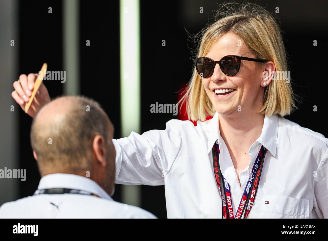 JEDDAH, SAUDI ARABIA - APRIL 20: Susie Wolff of the F1 Academy and wife ...