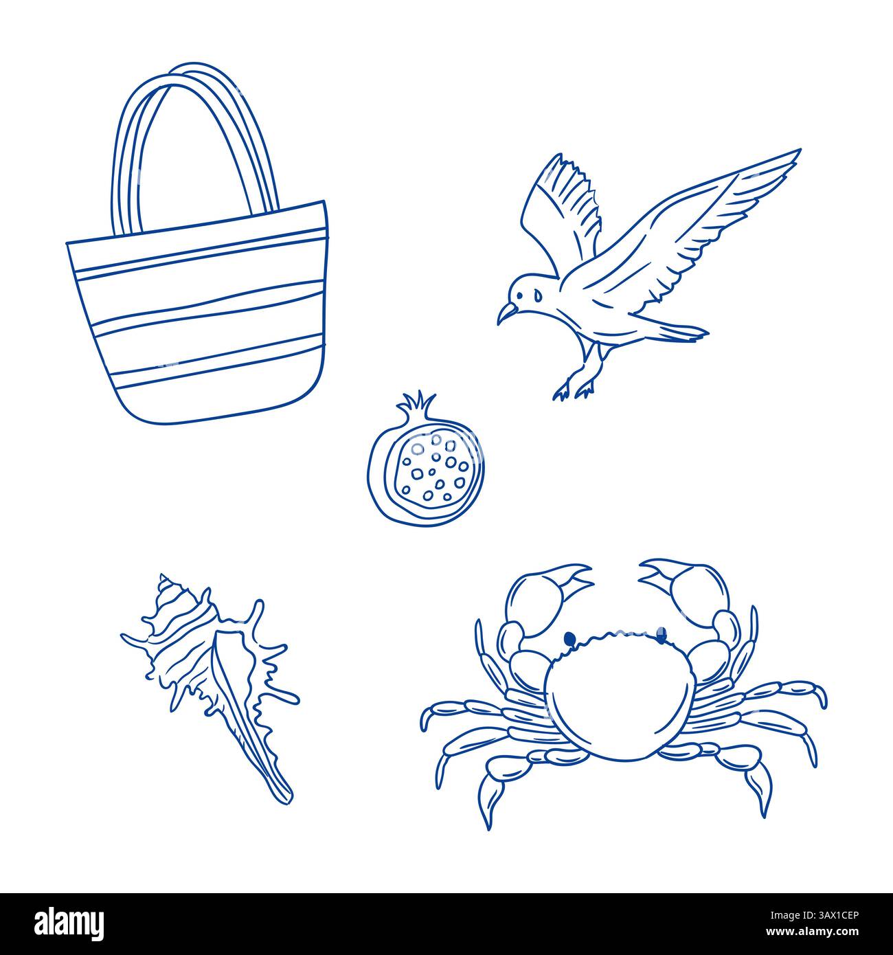 Coastal nature environment Cut Out Stock Images & Pictures - Alamy