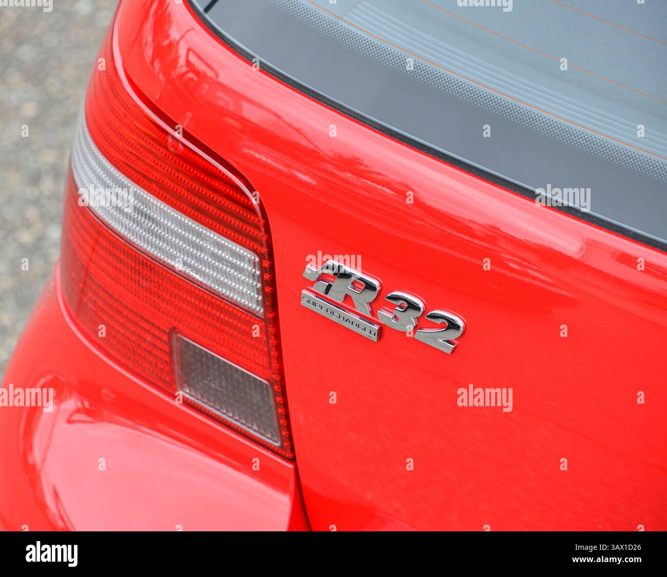 Back of a Volkswagon R32 at a car show Stock Photo - Alamy
