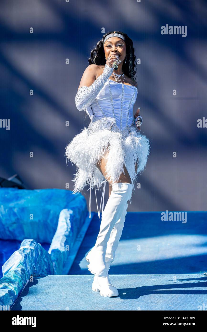 Rapper Tink (Trinity Laure'Ale Home) during the Coachella Music ...