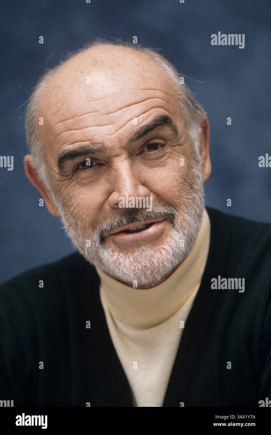 April 1, 1999 - Hollywood, California, U.S. - SEAN CONNERY at the press ...