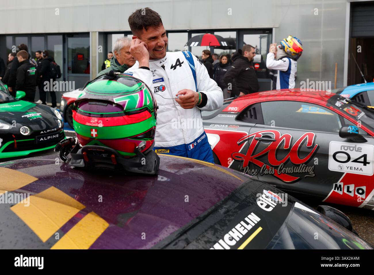 WEYRICH Victor (fra), HERRERO RACING, Alpine elf cup series, portrait ...