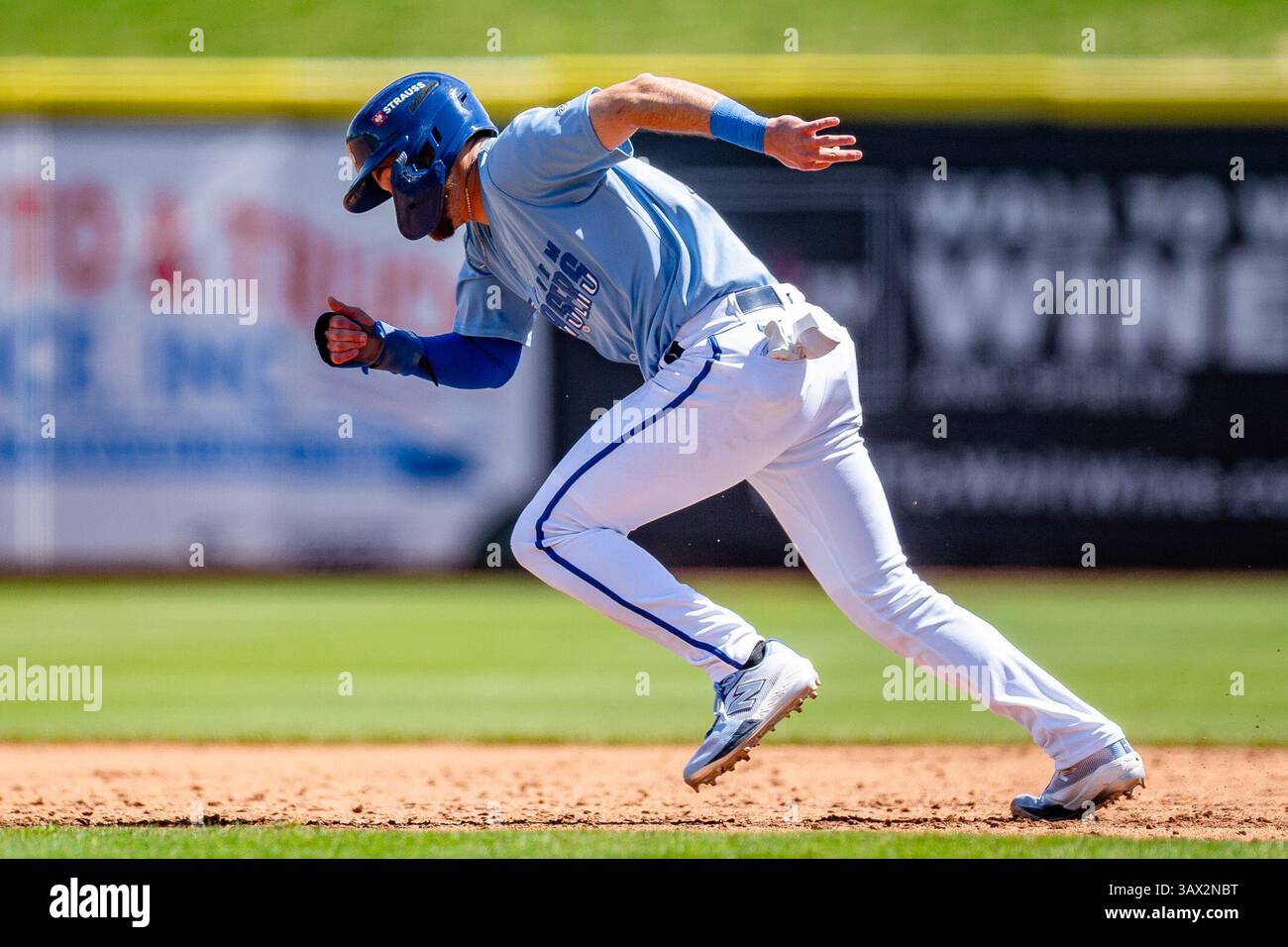 April 15, 2025 - Omaha, NE U.S. - Omaha Storm Chasers infielder Nick ...