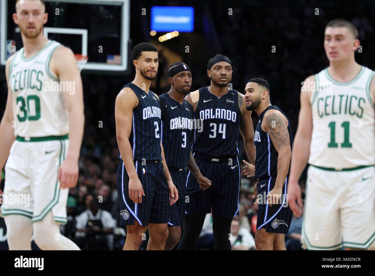 Orlando Magic's Caleb Houstan (2), Kentavious Caldwell-Pope (3 ...