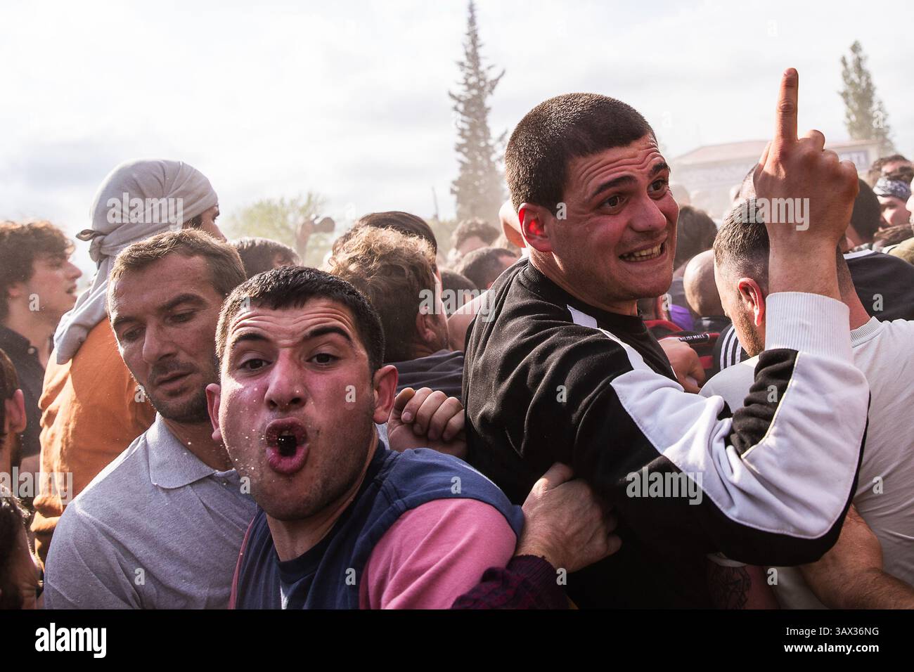 Shukhuti, Guria, Georgia, April 20, 2025. Every Easter Sunday, the ...