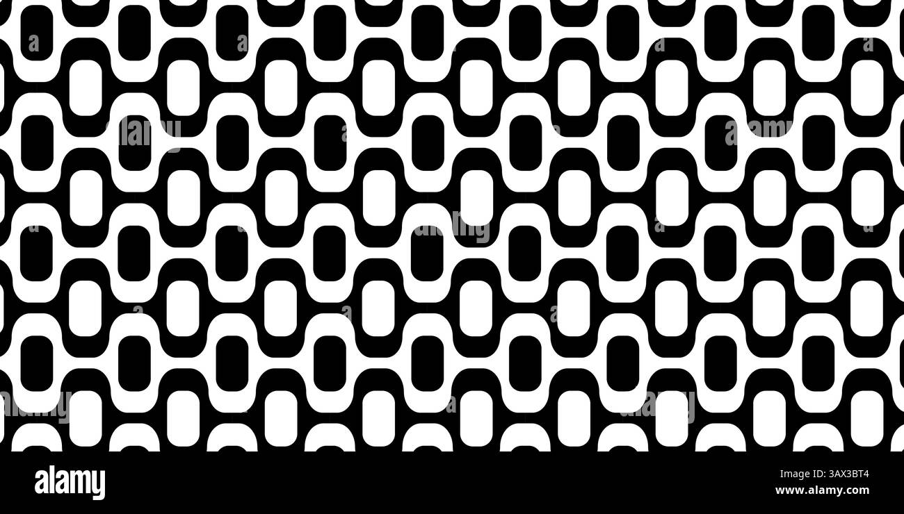 Pattern in Ipanema promenade style. Brasilian beach sidewalk motif ...