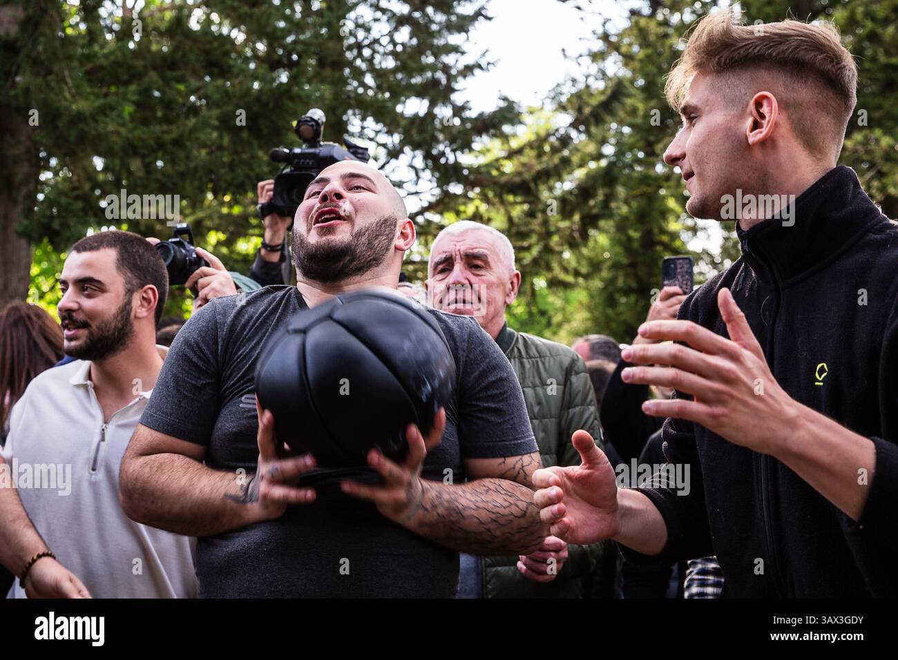 Shukhuti, Guria, Georgia, April 20, 2025. Every Easter Sunday, the ...