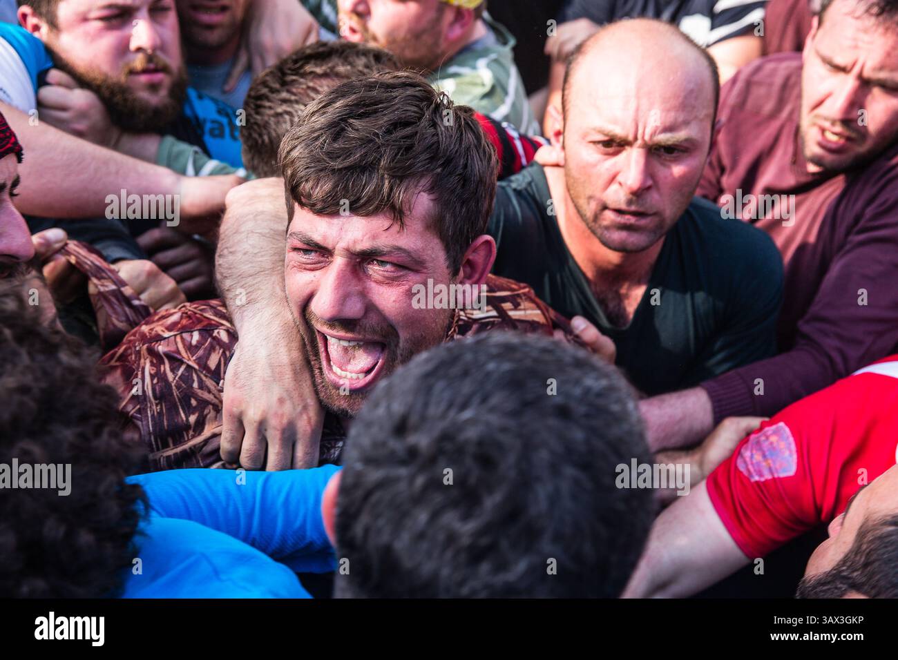 Shukhuti, Guria, Georgia, April 20, 2025. Every Easter Sunday, the ...