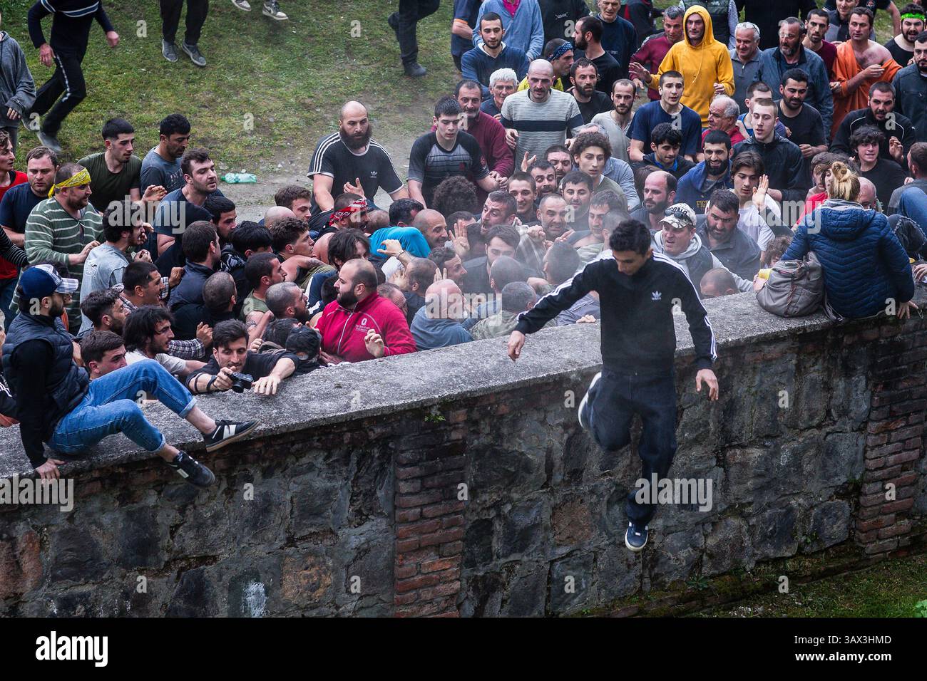 Shukhuti, Guria, Georgia, April 20, 2025. Every Easter Sunday, the ...