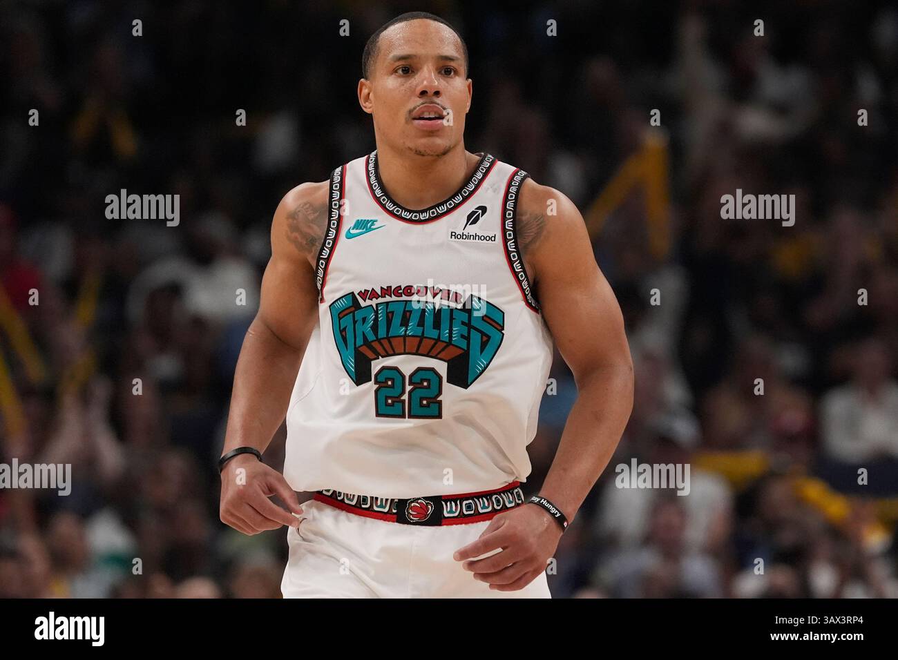 Memphis Grizzlies guard Desmond Bane (22) plays during the first half ...