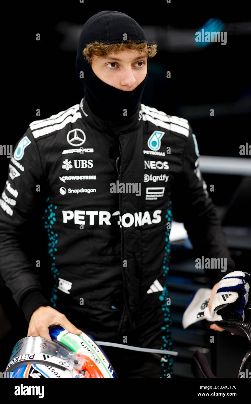 KIMI ANTONELLI Andrea (ita), Mercedes AMG F1 Team W16, portrait during the Formula 1 STC Saudi ...