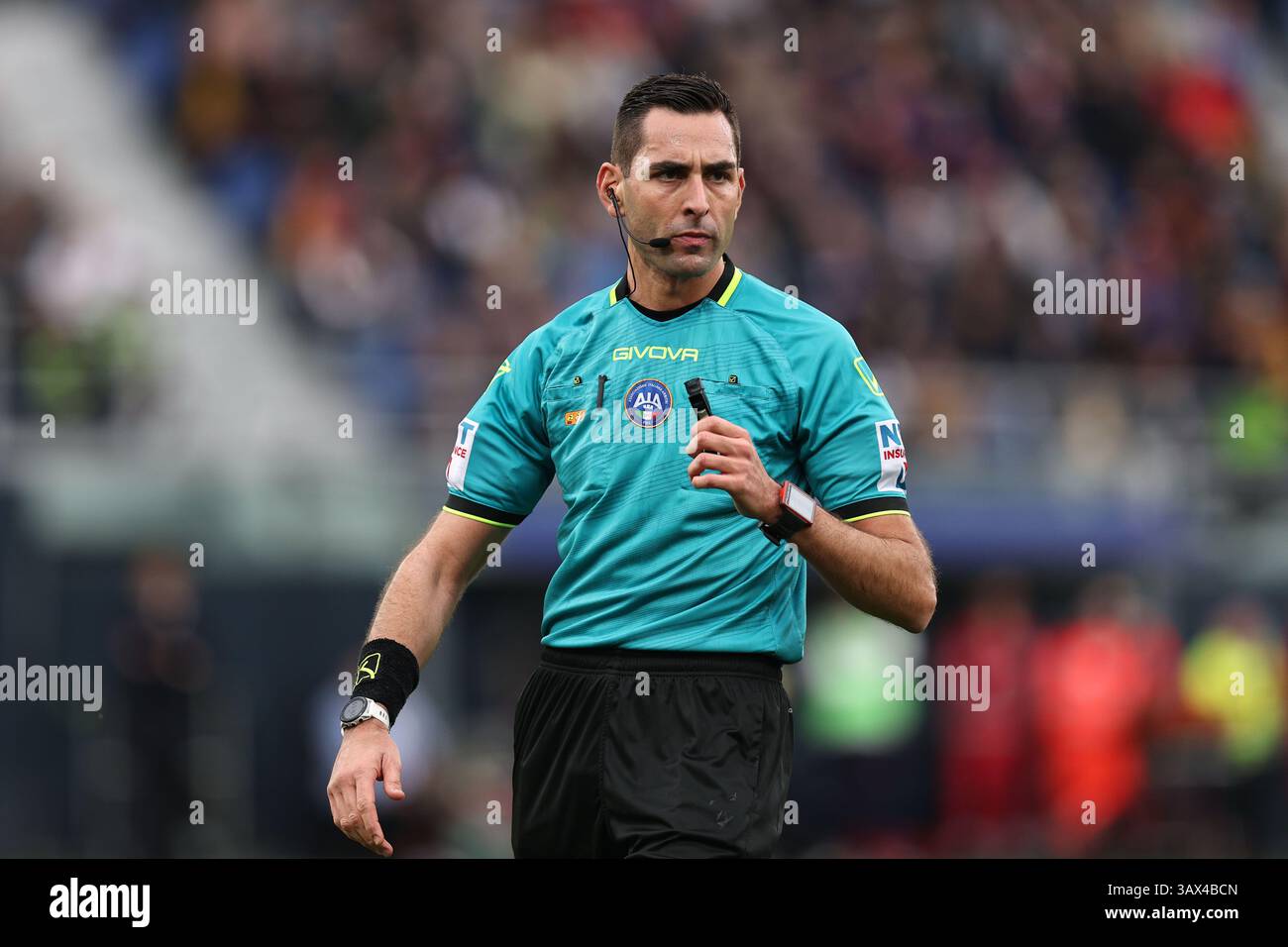 Andra Colombo (Referee) ;during the Italian "Serie A" match between ...