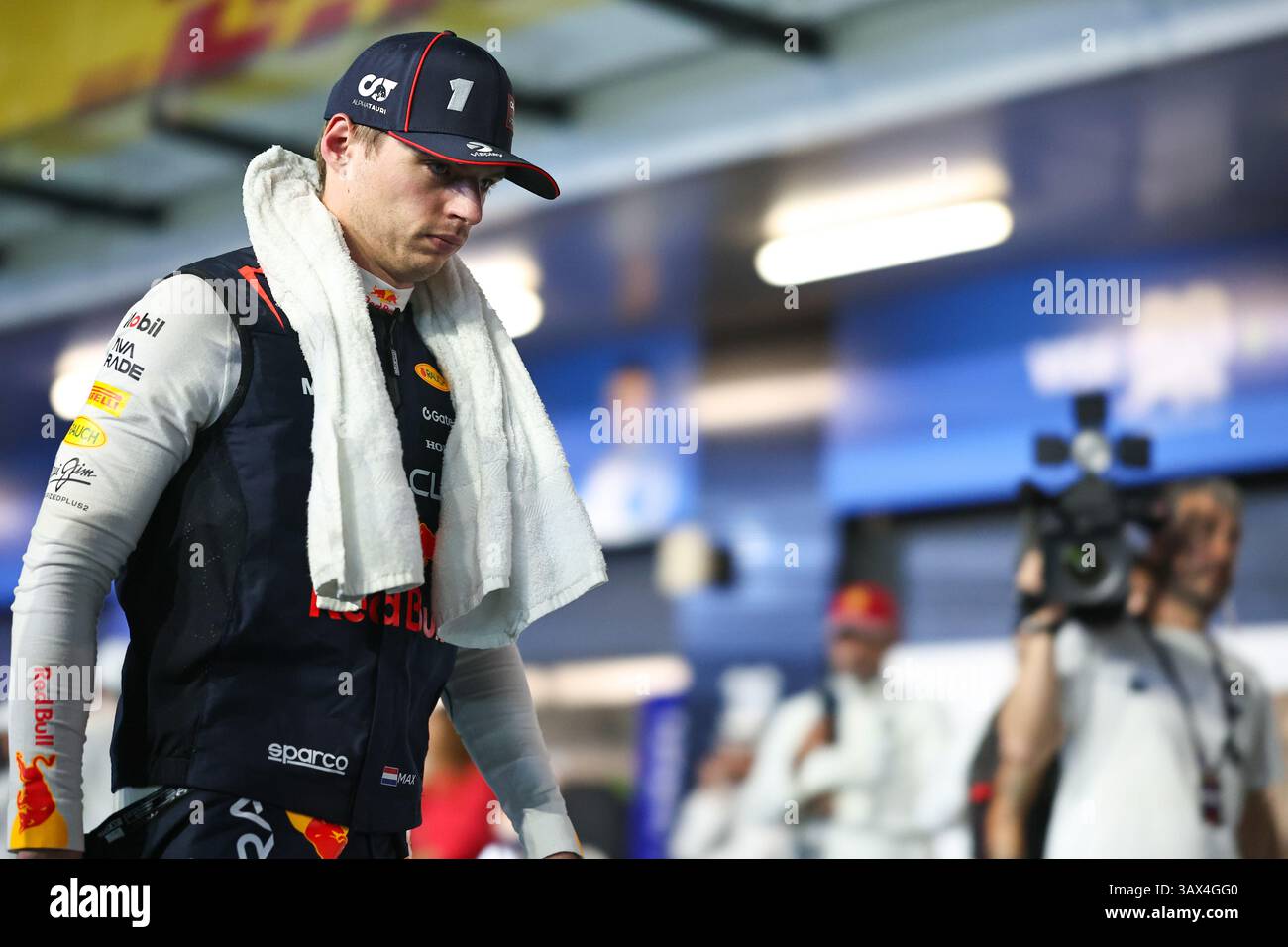 JEDDAH, SAUDI ARABIA - APRIL 20: Max Verstappen of the Netherlands and ...