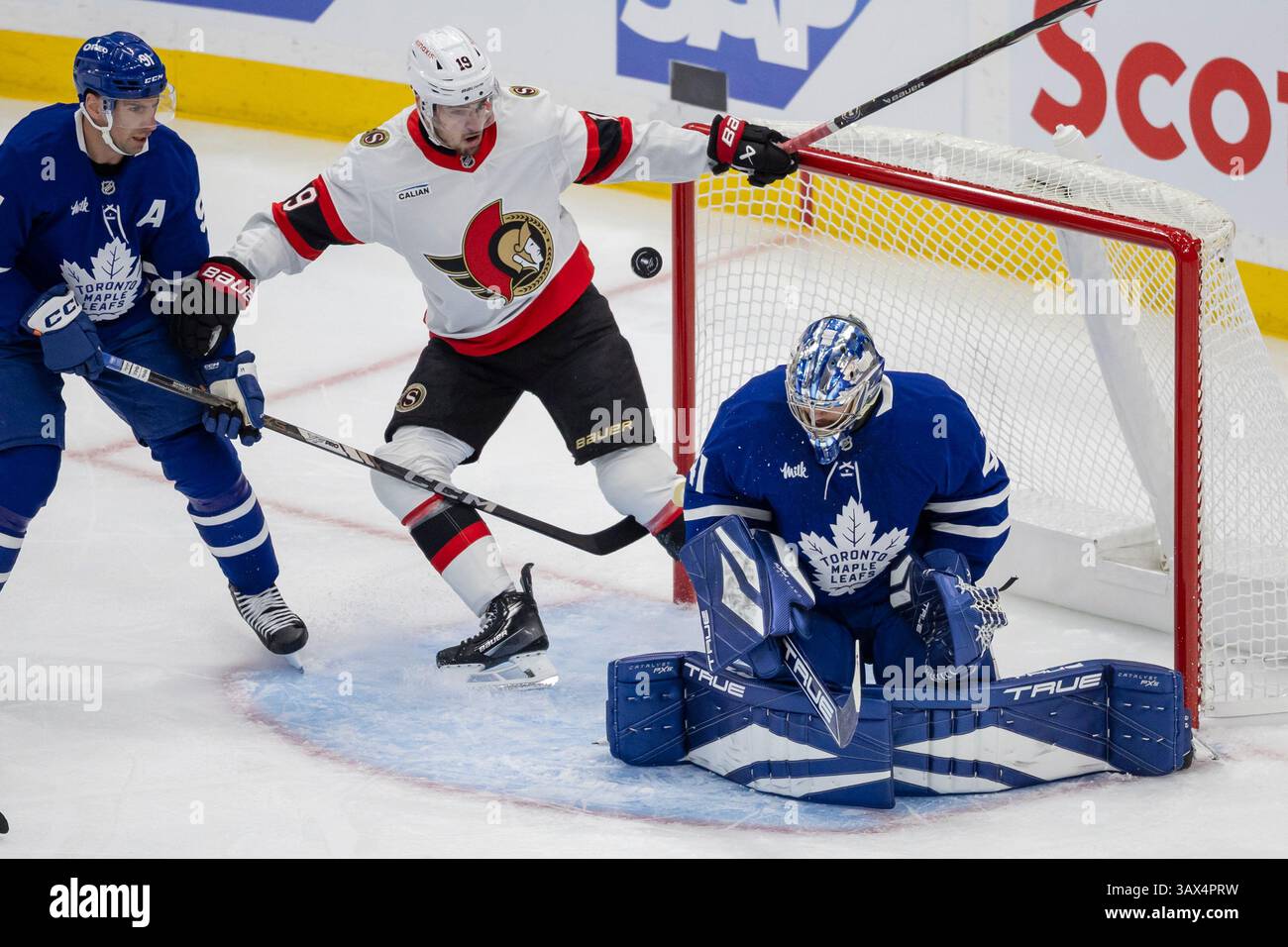 Toronto, Canada. 21st Sep, 2024. Ottawa Senators' Drake Batherson (19 ...