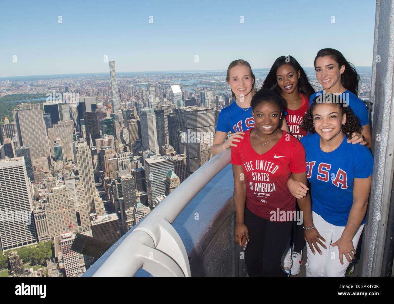 August 23, 2016 - New York, NY, USA - The ''Final Five'' US Women's ...