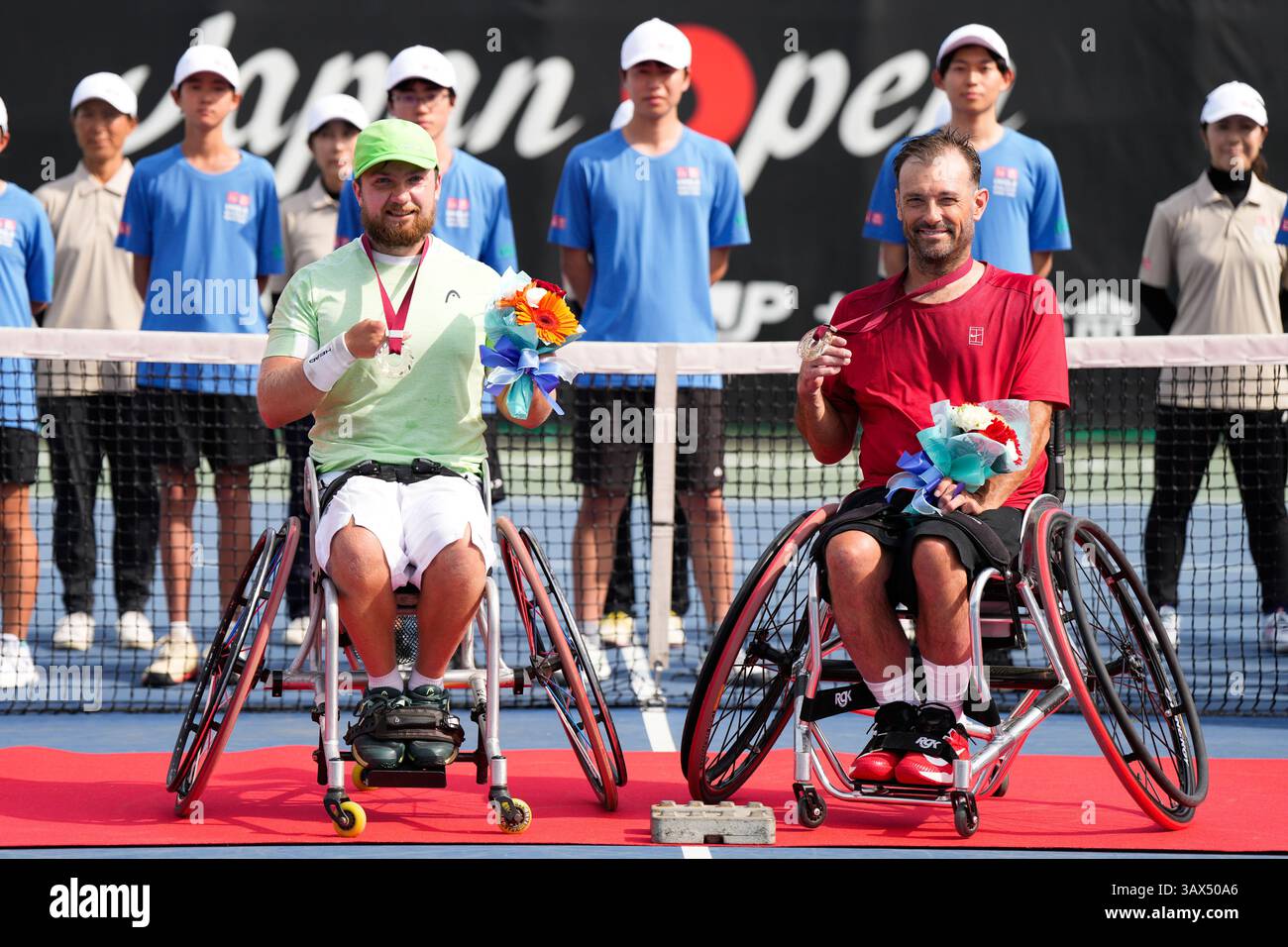 (L-R) Sam Schroder (NED), David Wagner (USA), April 19, 2025 ...
