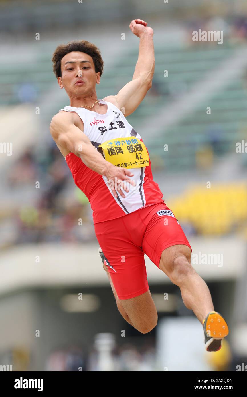 Kobe, Japan. 20th Apr, 2025. Yuki Hashioka Athletics : The 73rd Hyogo ...