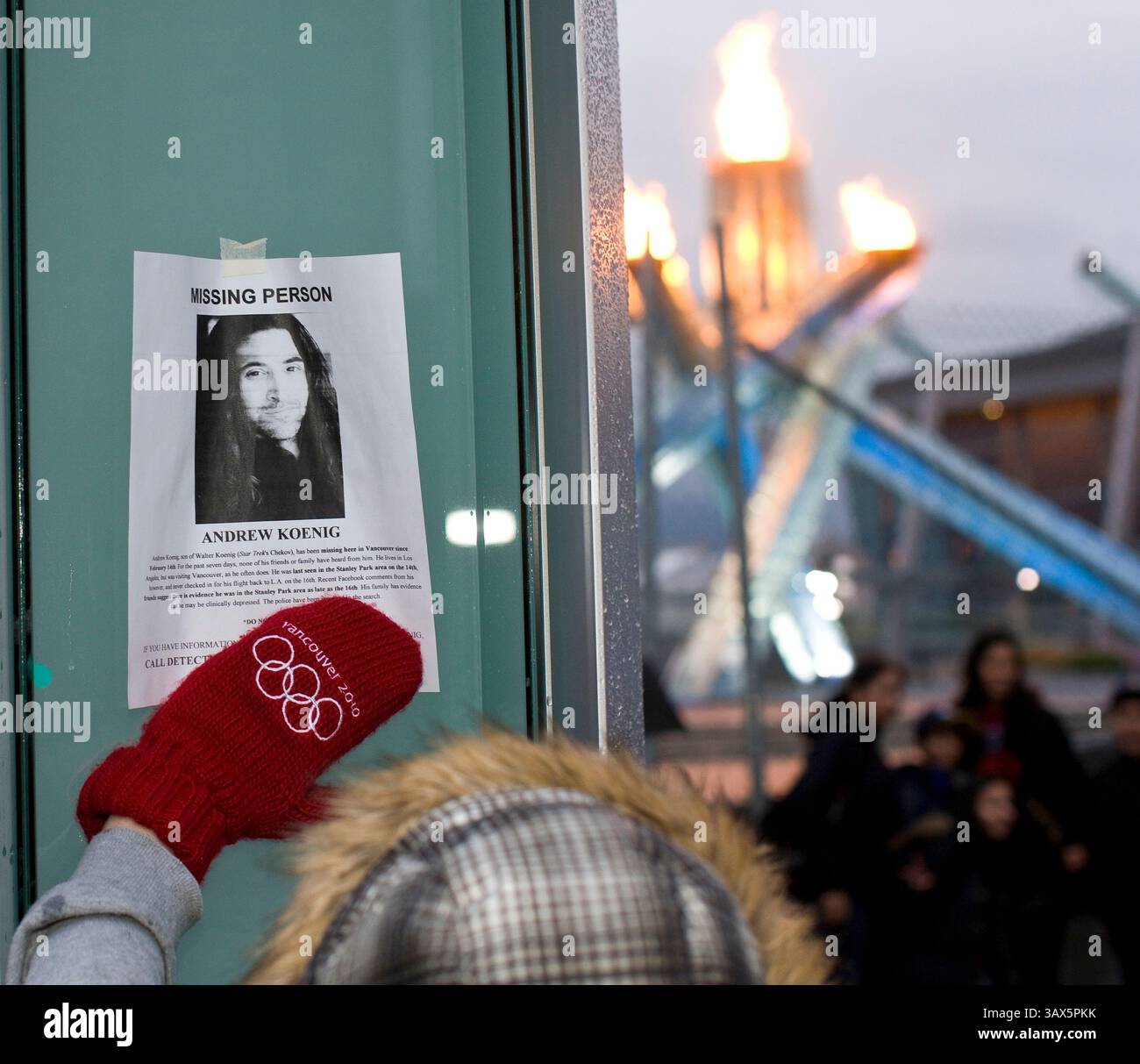 Missing posters are everywhere for missing Andrew Koenig, including ...