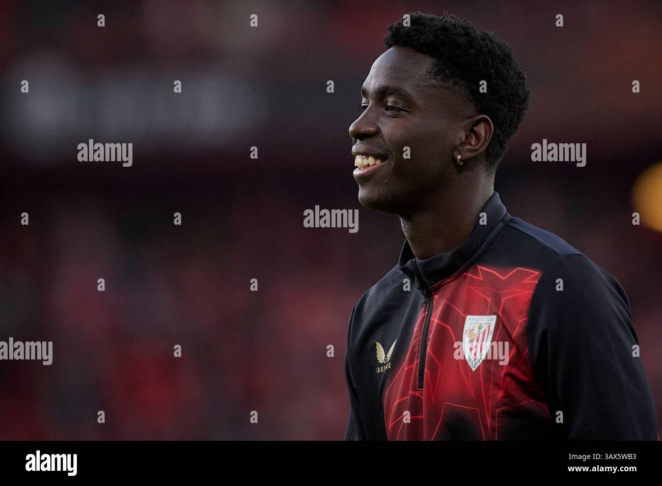 Bilbao, Spain. 17th Apr, 2025. Athletic Club's Adama Boiro during UEFA ...