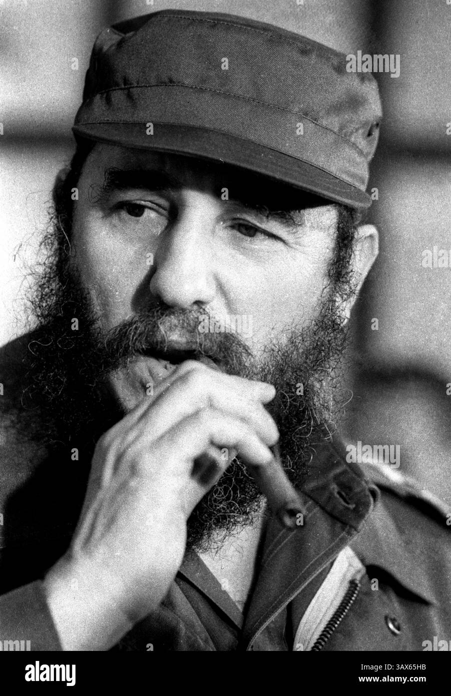 Fidel cigar image Black and White Stock Photos & Images - Alamy