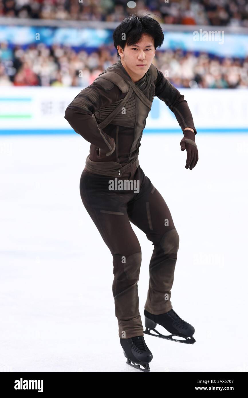 Tokyo, Japan. 18th Apr, 2025. Adam Siao Him Fa (FRA) Figure Skating ...