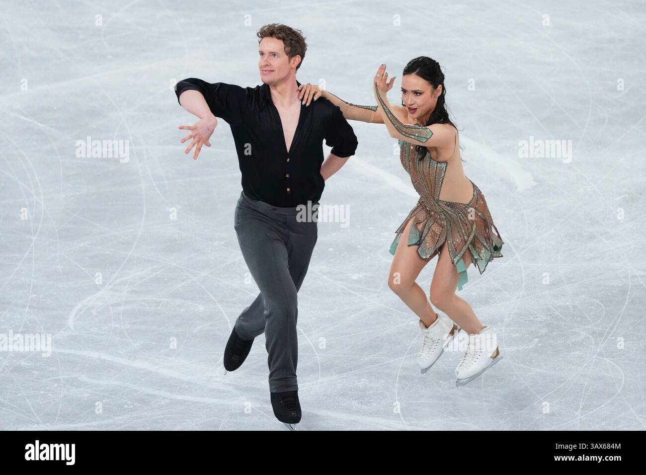 Madison Chock & Evan Bates (USA), APRIL 18, 2025 - Figure Skating : ISU ...