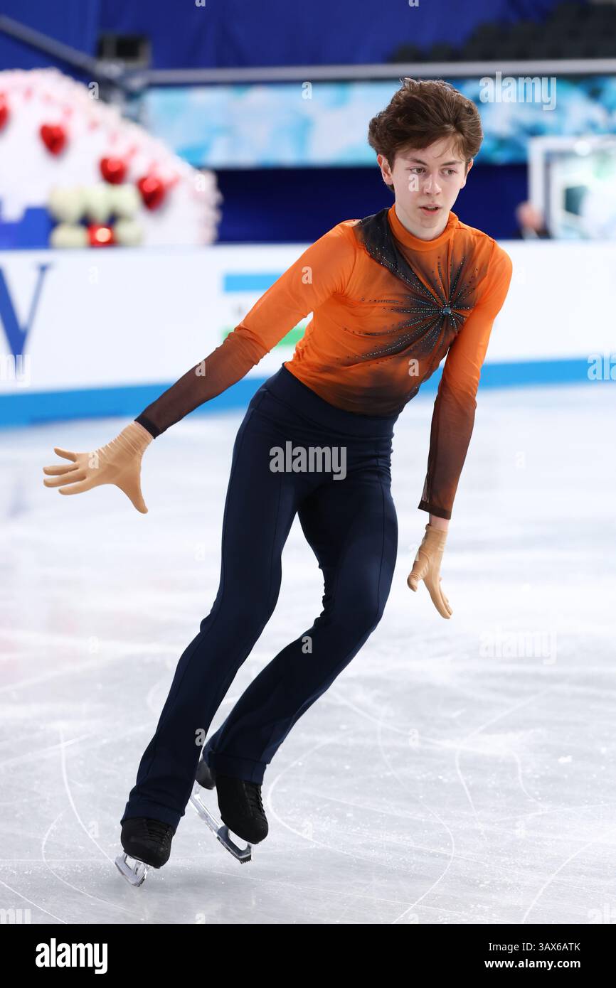 Aleksa Rakic (CAN), APRIL 18, 2025 - Figure Skating : ISU World Team ...
