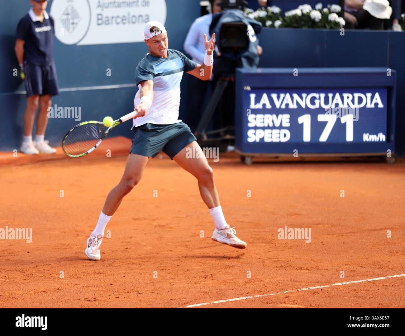 Sabadell, Barcelona, Spain. 20th Apr, 2025. Barcelona Spain 20.04.2025 Holger Rune (Denmark ...