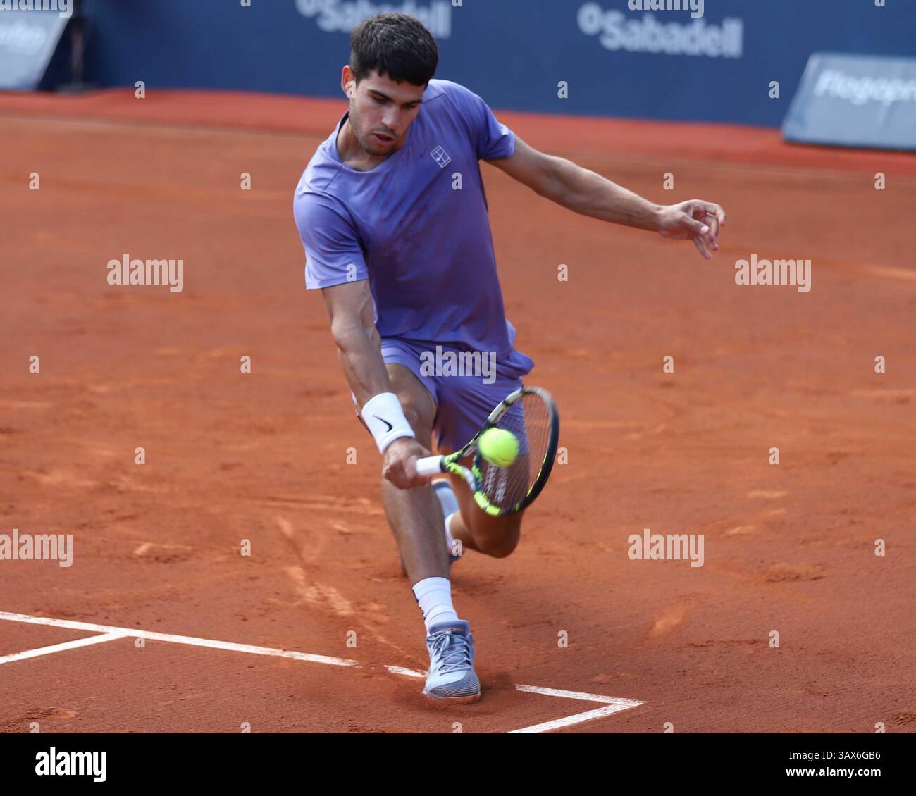 Sabadell, Barcelona, Spain. 20th Apr, 2025. Barcelona Spain 20.04.2025 Carlos Alcaraz (Spain ...
