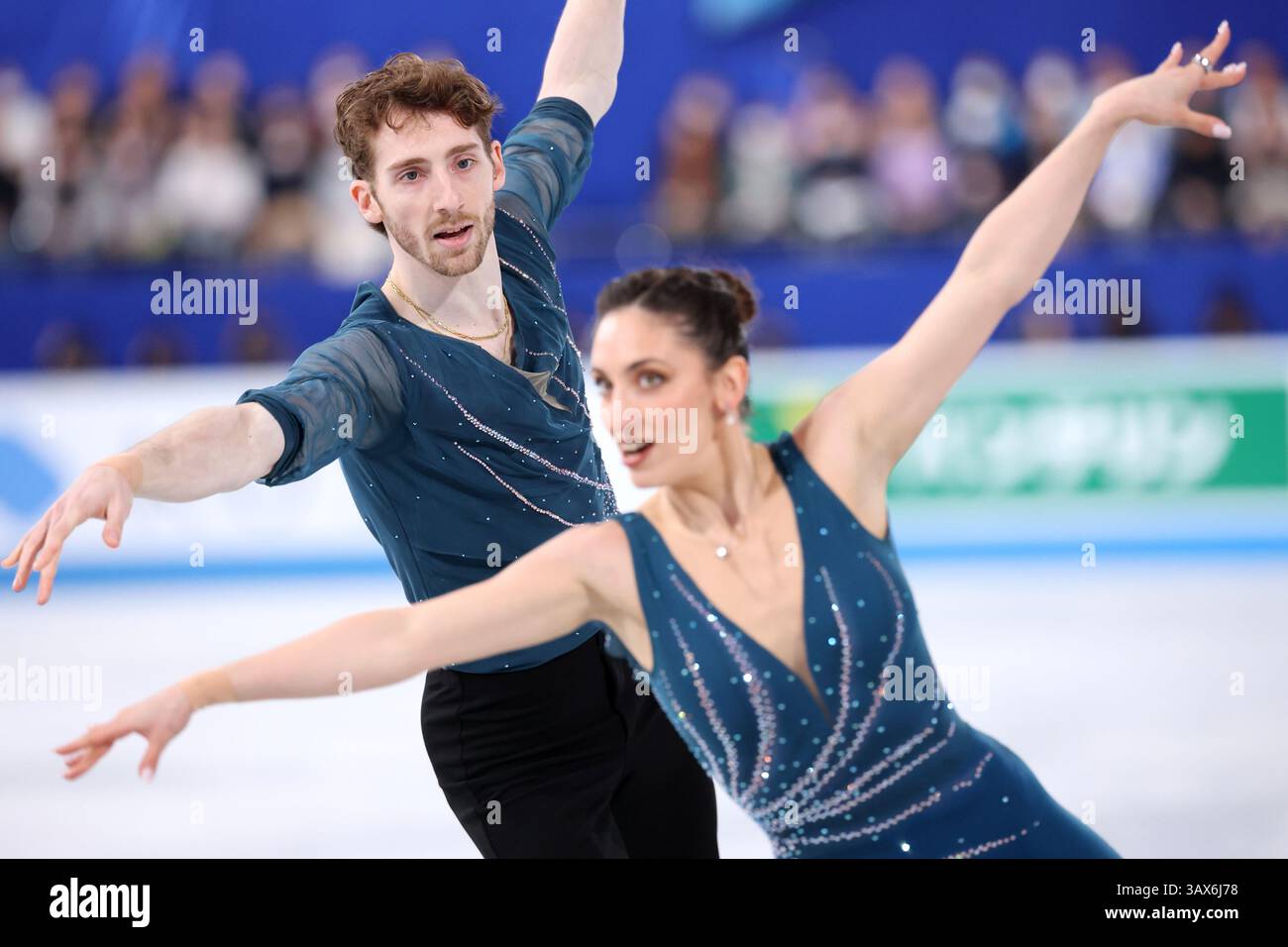 Tokyo, Japan. 19th Apr, 2025. Sara Conti & Niccolo Macii (ITA) Figure ...
