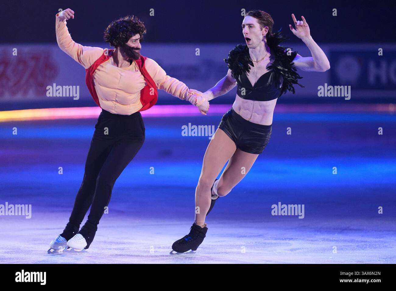 Tokyo, Japan. 20th Apr, 2025. Sara Conti & Niccolo Macii (ITA) Figure ...