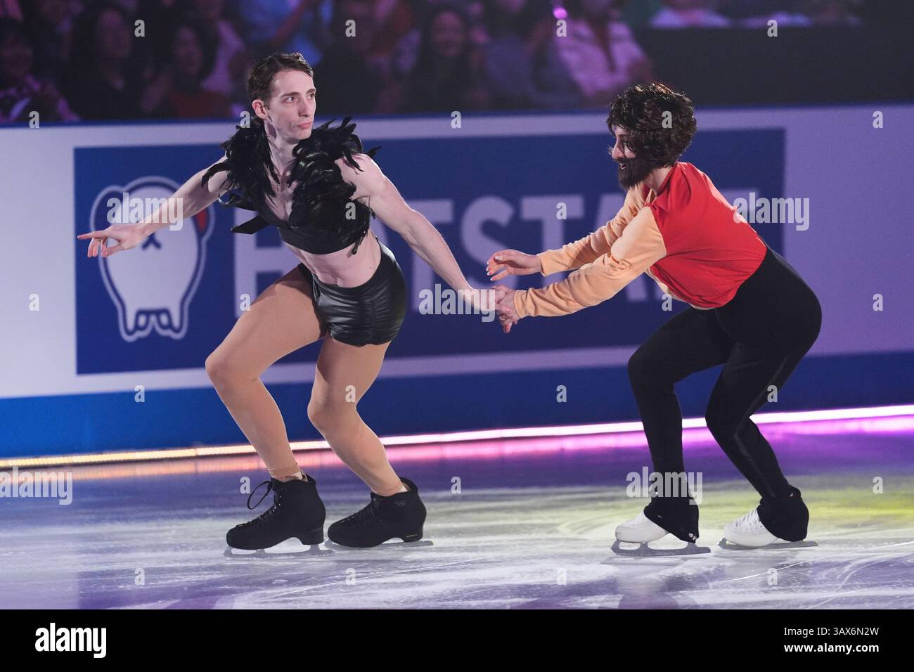 Tokyo, Japan. 20th Apr, 2025. Sara Conti & Niccolo Macii (ITA) Figure ...
