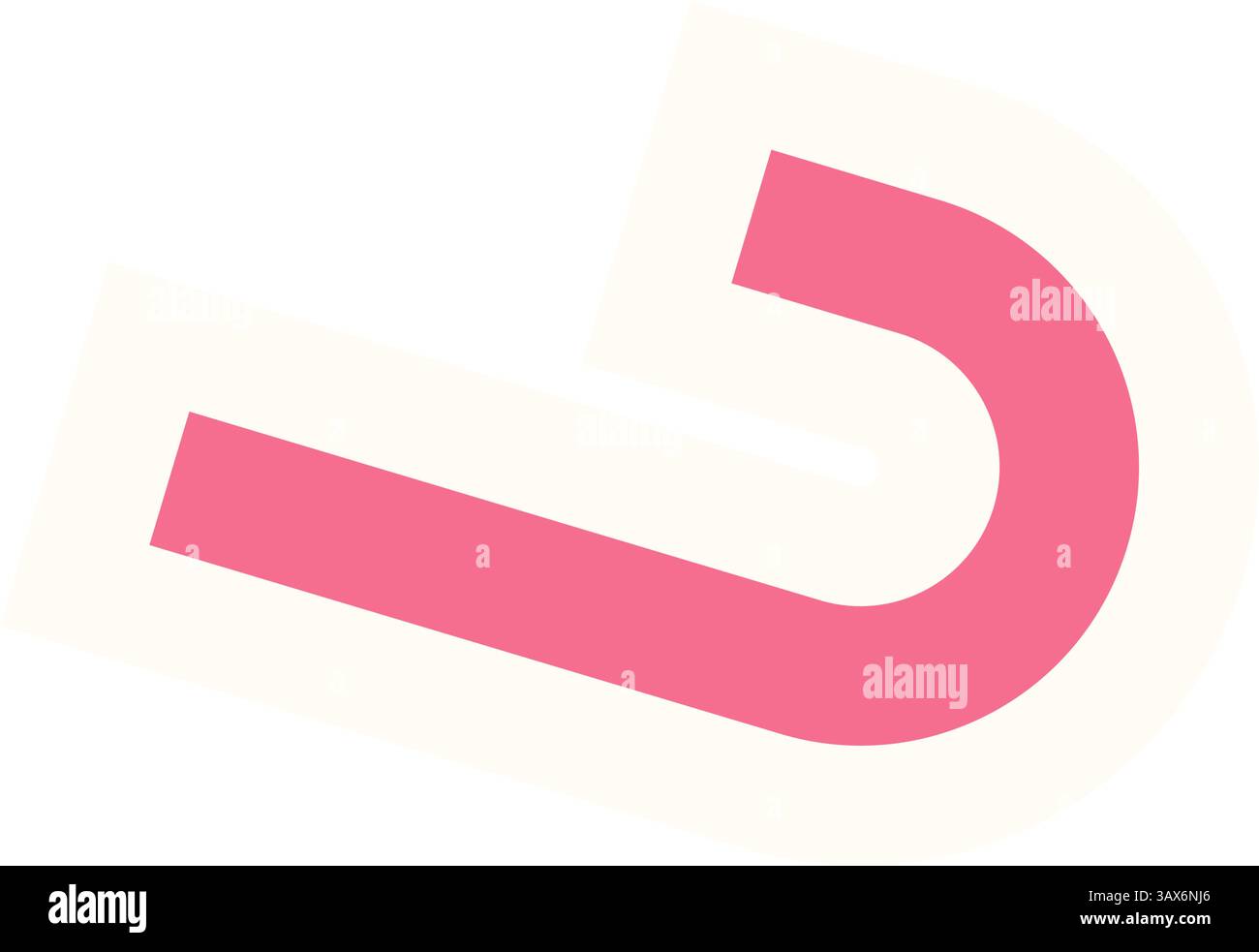 Bold abstract shape sticker hi-res stock photography and images - Alamy