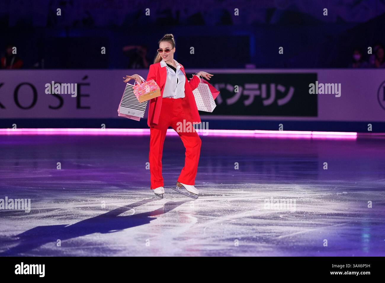 Tokyo, Japan. 20th Apr, 2025. Anastasiia Gubanova (GEO) Figure Skating ...